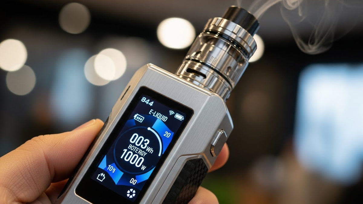 Vape with Screen: Revolutionizing the Vaping Experience – Giant Nic