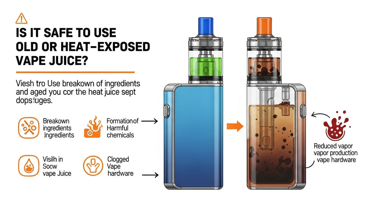 Is It Safe to Use Old or Heat-Exposed Vape Juice? Risks and Precautions ...