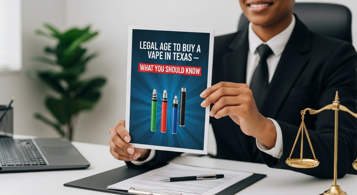 Legal Age to Buy a Vape in Texas (2025) | Vaping Laws & Penalties ...
