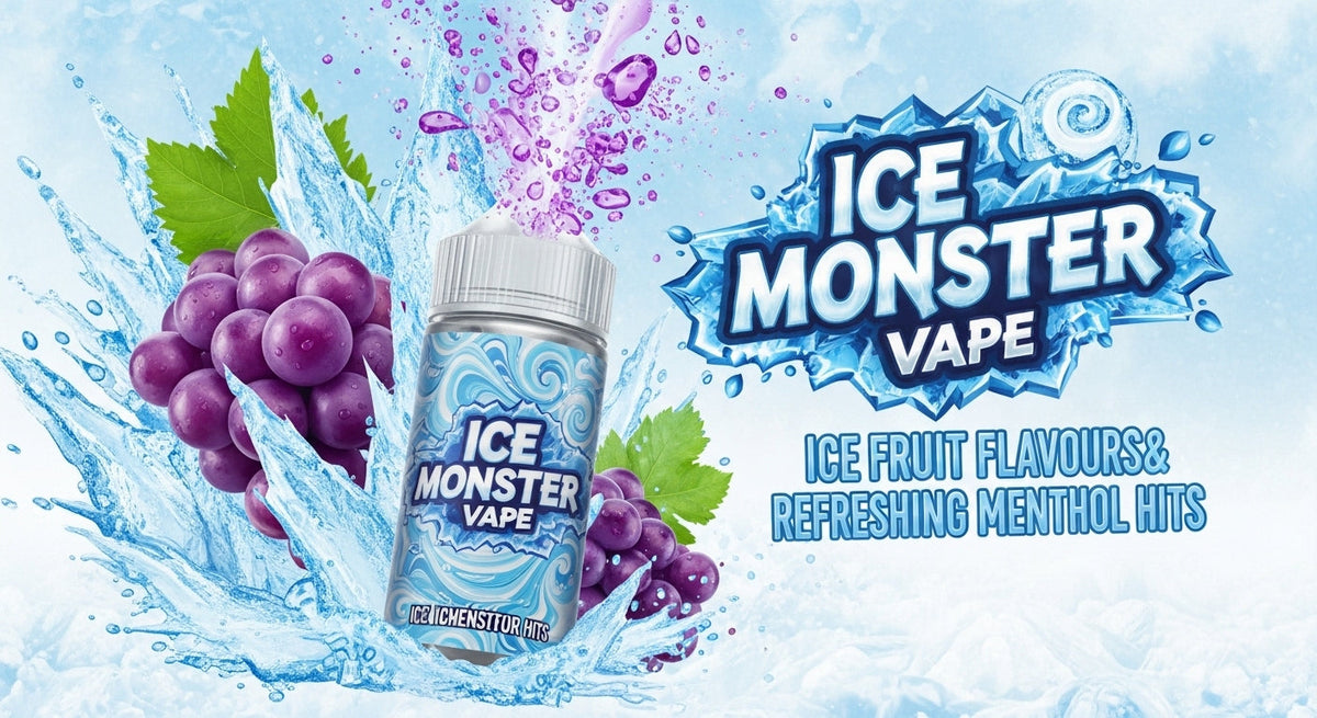 Ice Monster Vape – Icy Fruit Flavors and Refreshing Menthol Hits ...