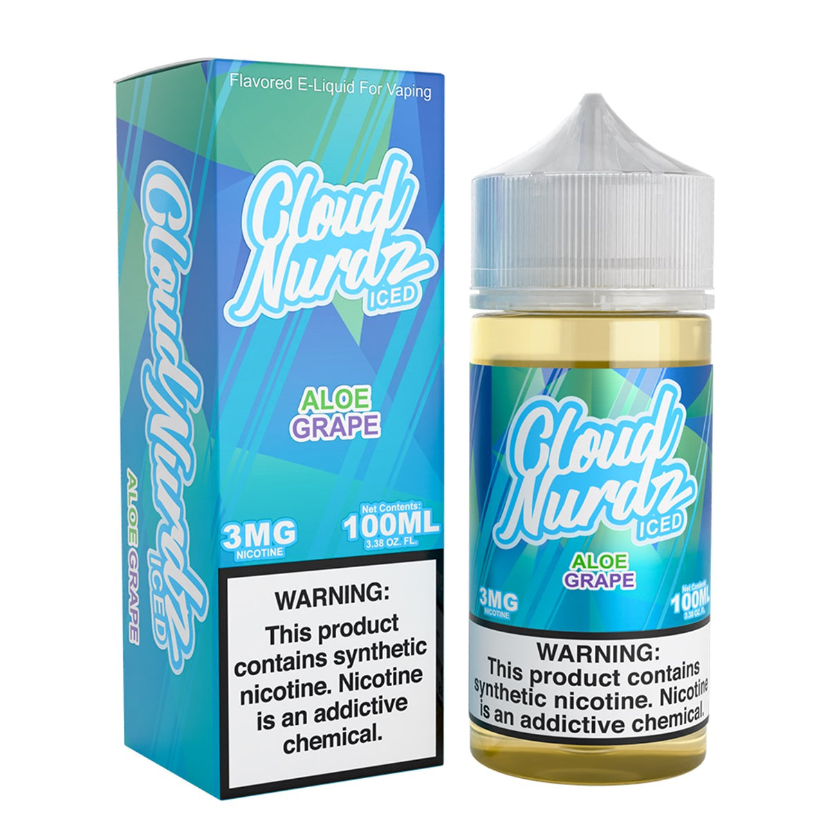 Aloe Grape ICE - Cloud Nurdz - 100ml – Giant Nic