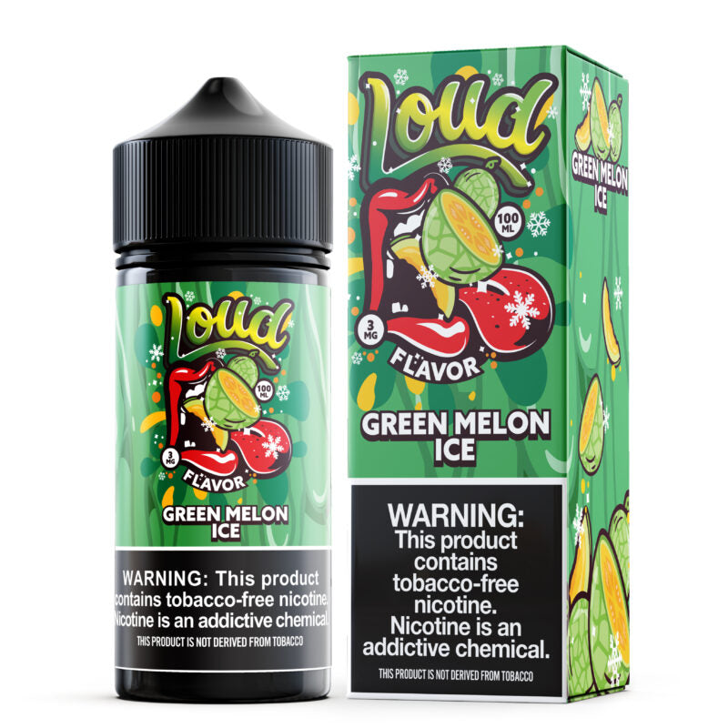 Green Melon ICE - Loud - 100ml – Giant Nic